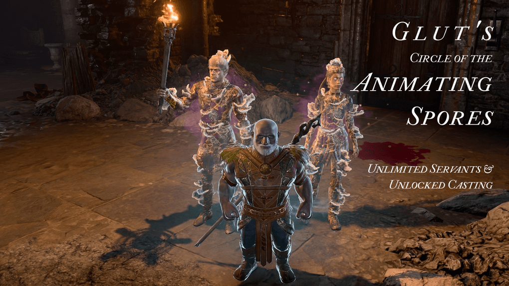 BG3 Mod: Glut's Circle of Animating Spores